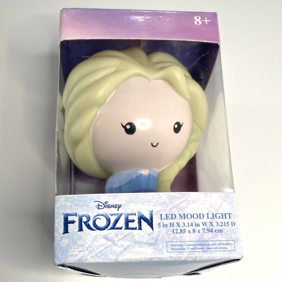 Disney | Toys | Frozen Elsa Led Mood Light Vinyl Figure Disney ...
